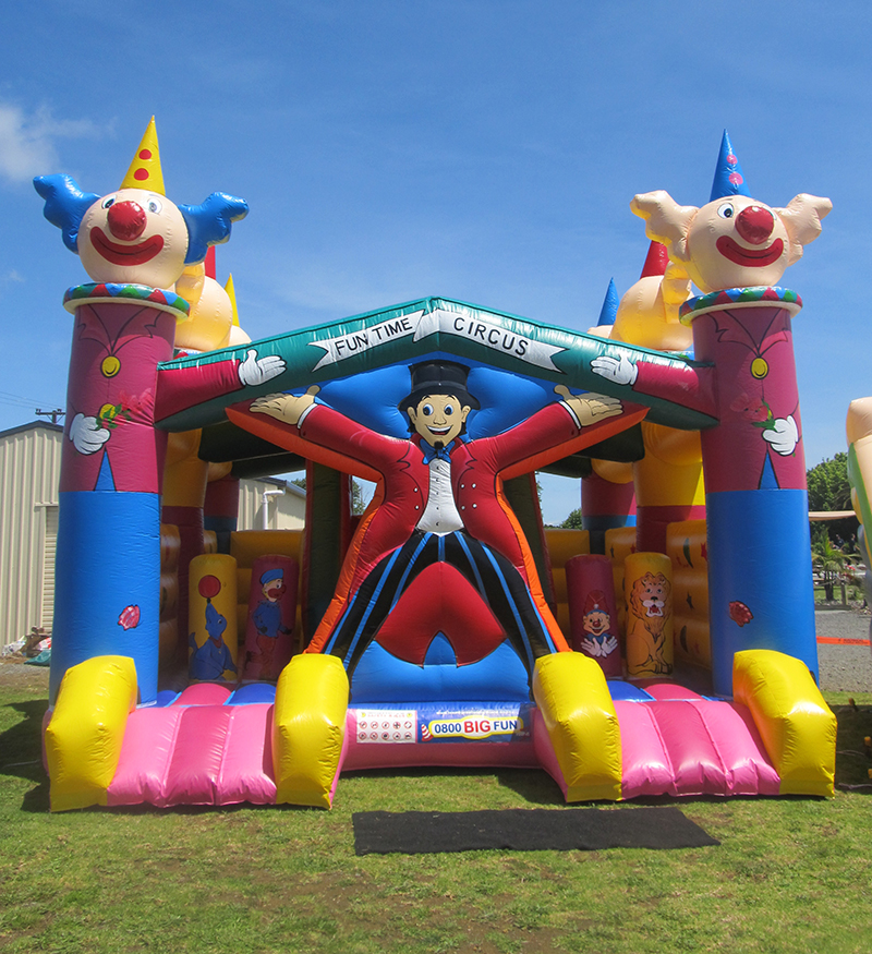 Funtime Circus Bouncy Castle - Trailblazers Northland
