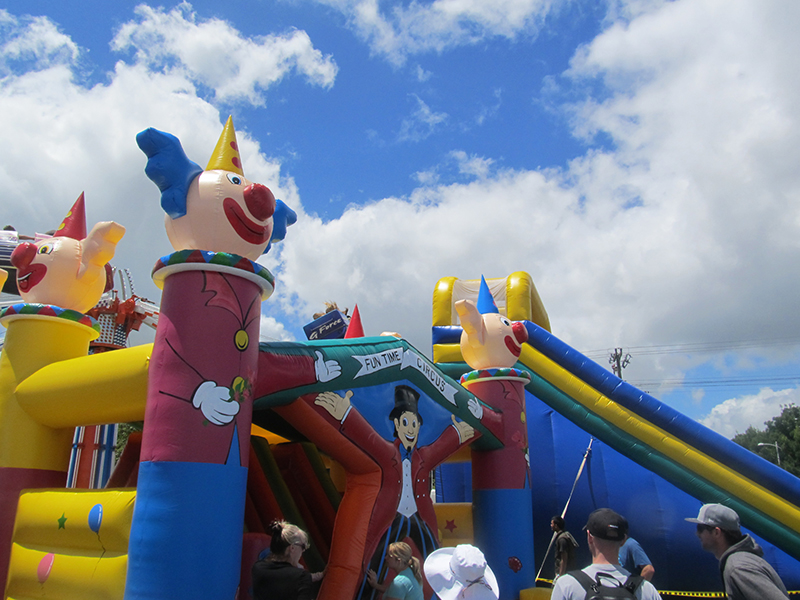 Funtime Circus Bouncy Castle - Trailblazers Northland